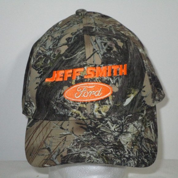 Ford | Accessories | New Jeff Smith Ford Camo Hunter Outdoors Cap ...
